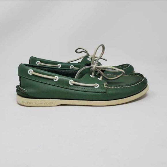 Sperry | Shoes | Mens 75 Sperry X J Crew Green Boat Shoes | Poshmark